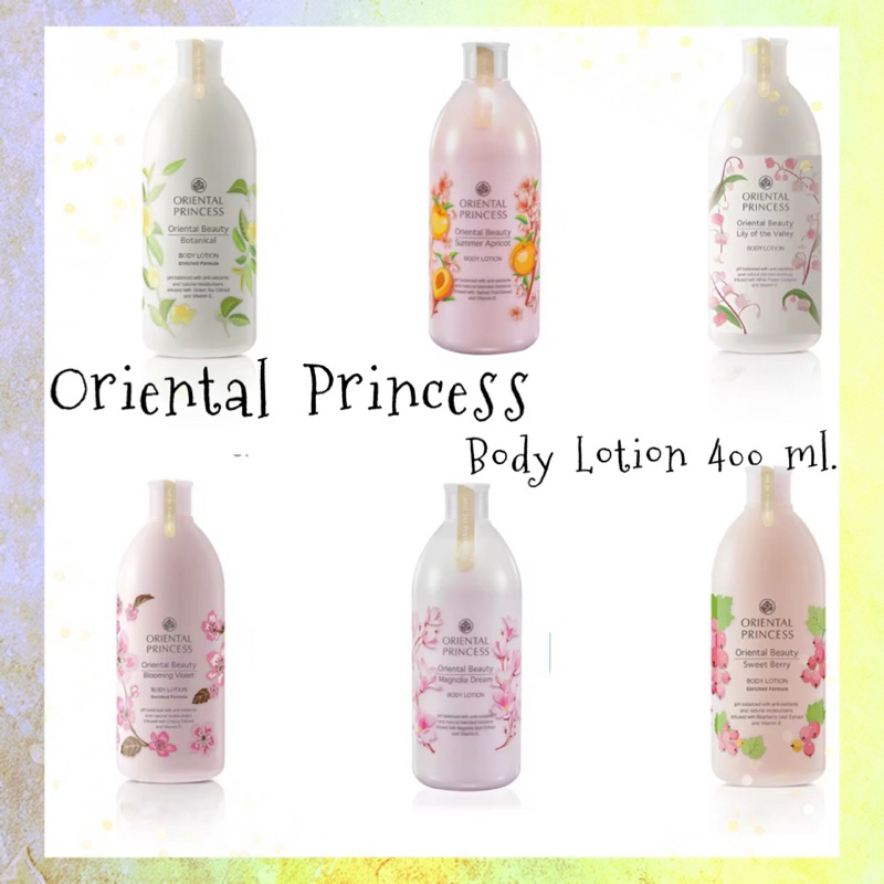 โลชั่นทาตัว Oriental Princess Body Lotion 400 ml. | Shopee Thailand