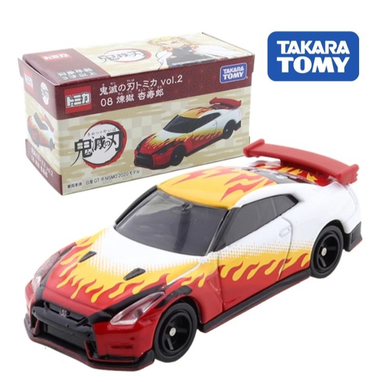 CL3 Takara Tomy Tomica รถเหล็กโทมิก้า Nissan GT-R R35 Fire Demon Slayer ...