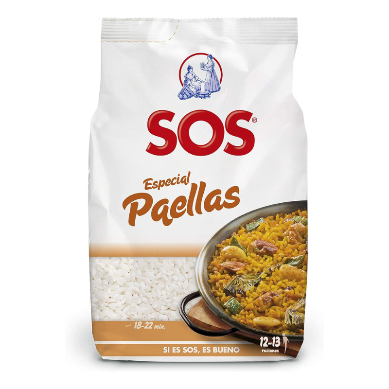 เอสโอเอส ข้าวสำหรับข้าวผัดสเปน โดยเฉพาะ 1กก - Paella Especial Rice from ...
