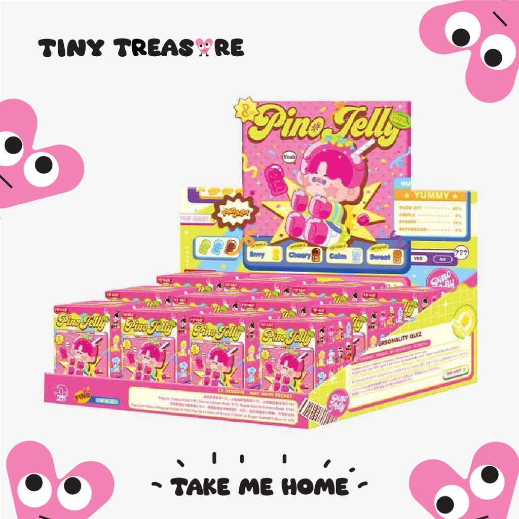 [Tiny Treasure] PINO JELLY Taste & Personality Blindbox Series whole set (ยกบ็อก) | Shopee Thailand
