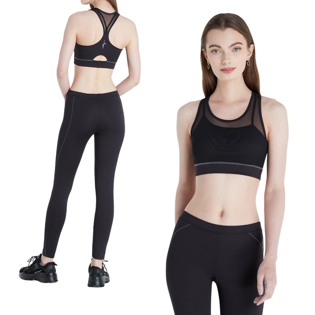 Cherilon เชอรีล่อน Sport Bra สปอร์ตบรา ออกกำลังกาย ไร้โครง ผ้านุ่ม กระชับ Mix & Match กับเสื้อ ...