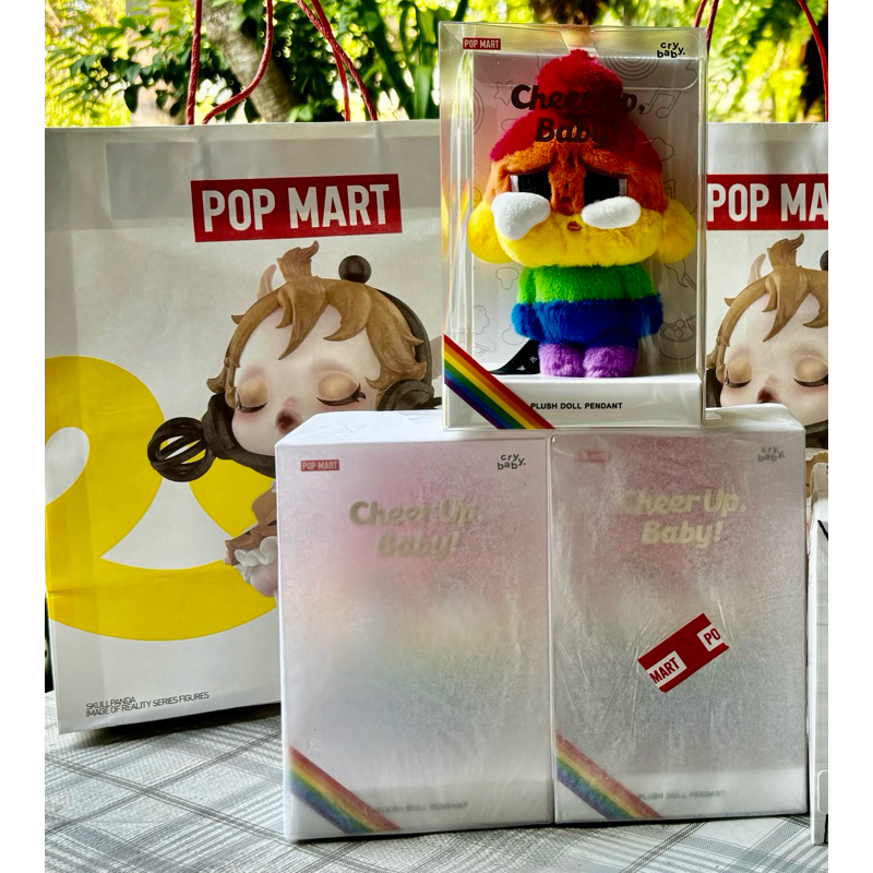 CRYBABY CHEER UP, BABY! SERIES-Plush Doll Pendant popmart พร้อมส่ง ...