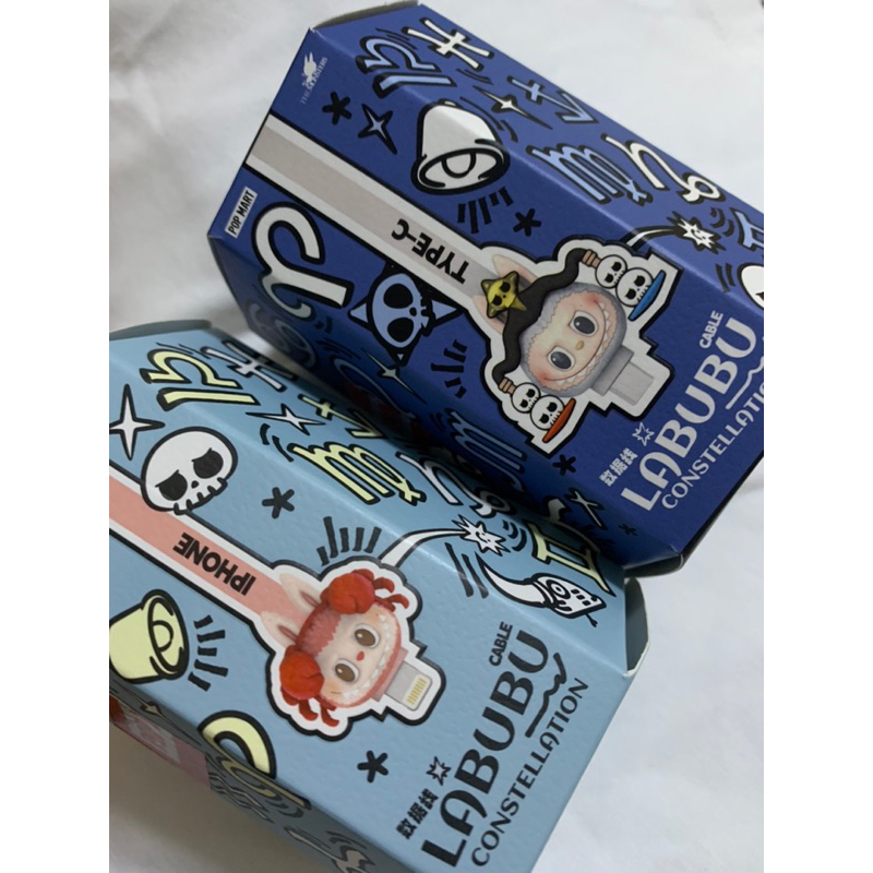สายชาร์จ LABUBU-Constellation Series-Cable Blind Box | Shopee Thailand