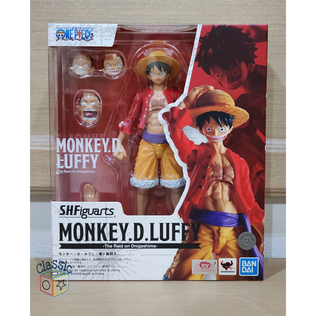 S.H.Figuarts Monkey D. Luffy The Raid on Onigashima ลูฟี่ SHF One Piece ...