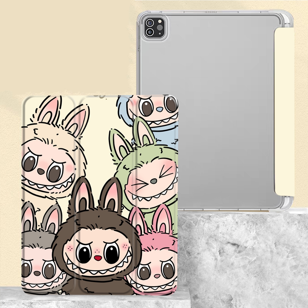 LABUBU เคสไอแพด mini4 5 gen9 Air4 Air5 10.9 Air1 2 gen 7 Gen10 gen8 10. ...