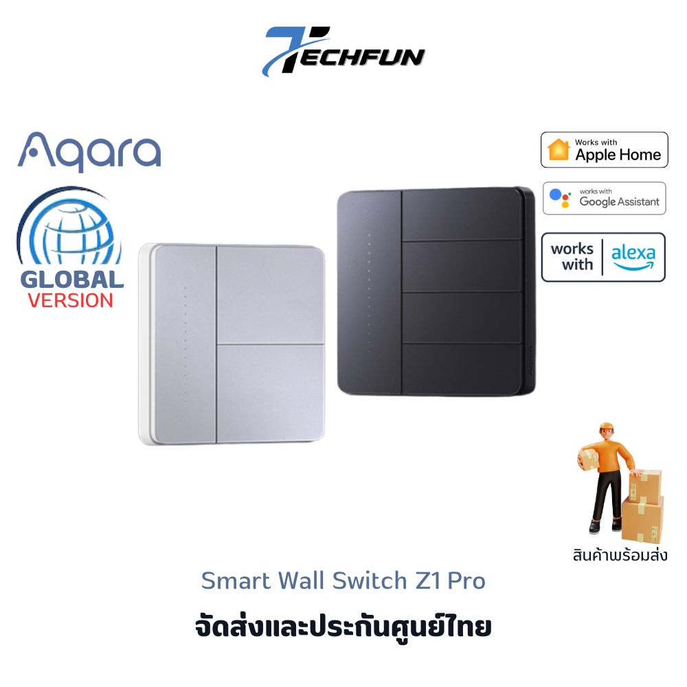 Aqara Smart Wall Switch Z1 Pro (Global Version) สวิตซ์ไฟอัจฉริยะ ...