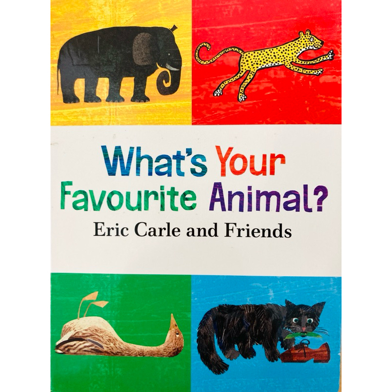 Eric Carle : What's Your Favourite Animal? Boardbook หนังสือบอร์ดบุ๊ค ...