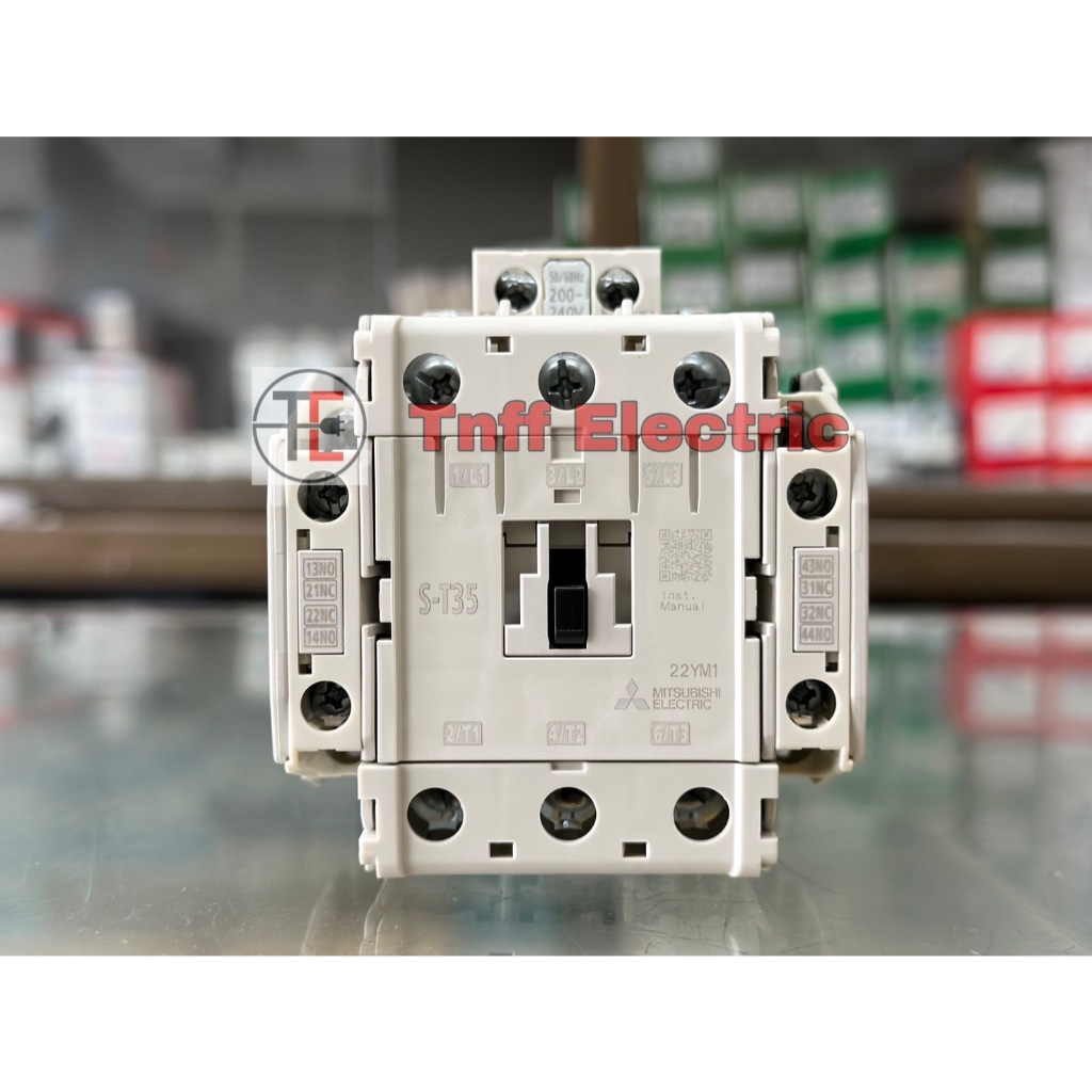 Mitsubishi S-T35 (คอยล์ 24V, 48V, 110V, 220V, 380V) แมกเนติก คอนแทคเตอร์ (2NO + 2NC) | Shopee ...