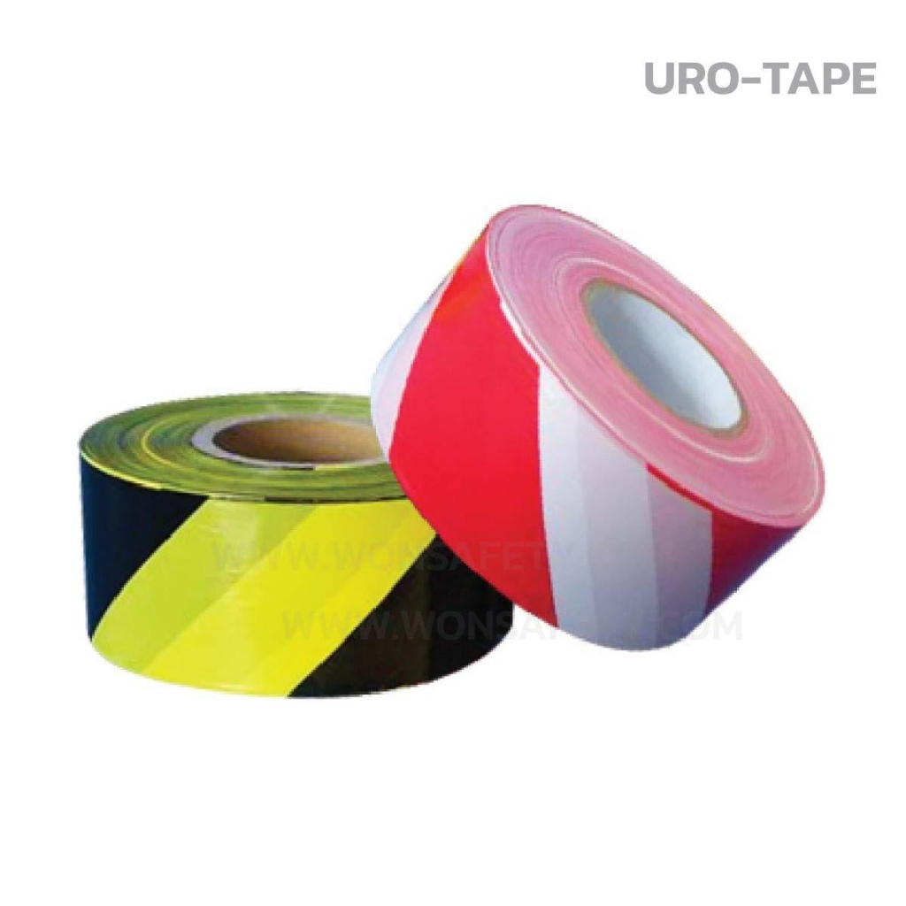 EURO TAPEเทปกั้นเขต ยูโรเทป ขนาด 75 มม.ยาว500เมตร มีสีขาว-แดงและสี ...