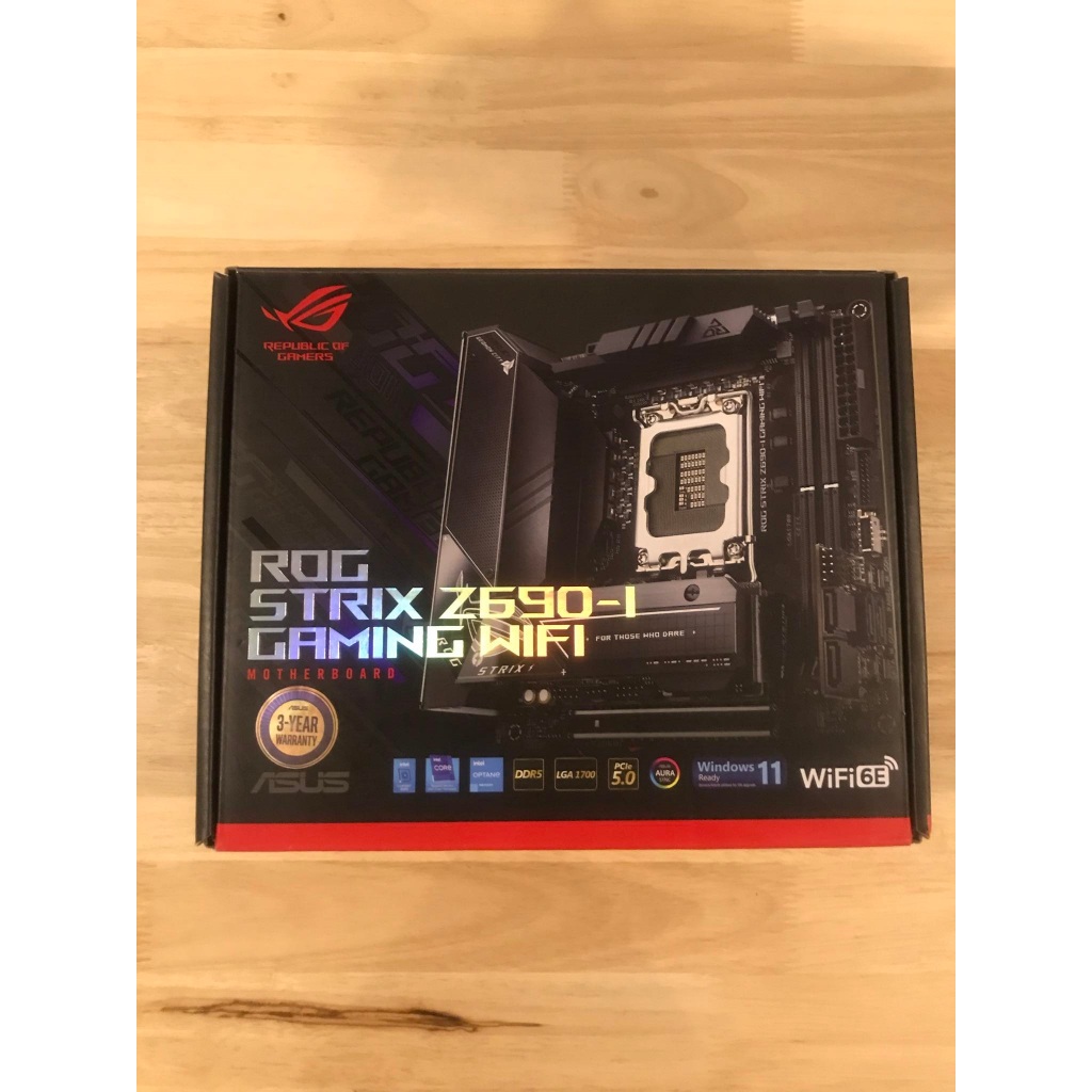 (พร้อมส่ง)Mainboard Intel 1700 Asus ROG Strix Z690i DDR5 ITX | Shopee Thailand