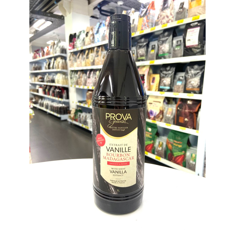 Prova Madagascar Bourbon Vanilla Extract With Seeds 1 Lt.วนิลลาสกัดเข้ม ...