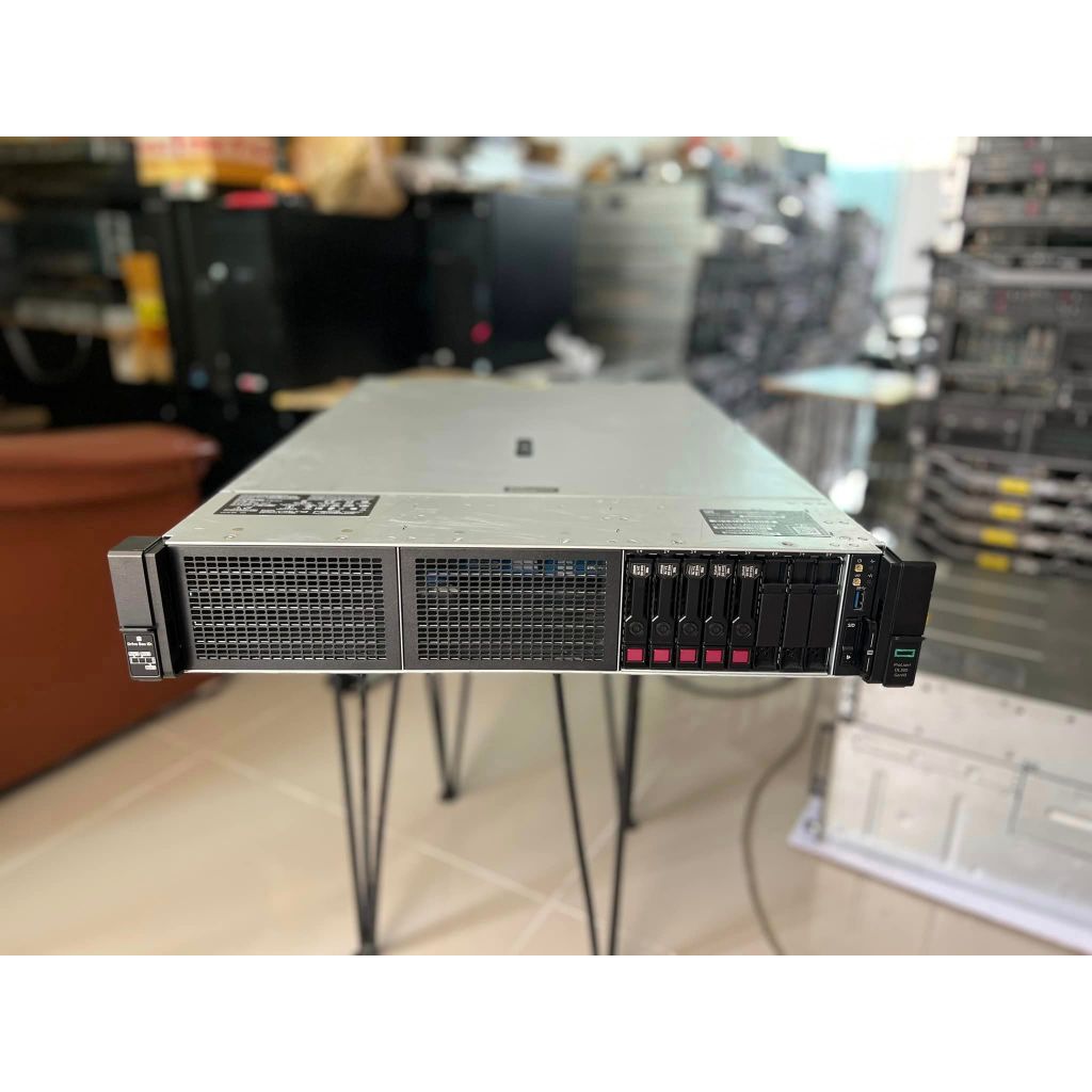 server hp dl380 gen10 2cpu ram 256gb 48Cores 96Threads fiber 16g lan 10g ประกัน 3 เดือน เอชพี ...