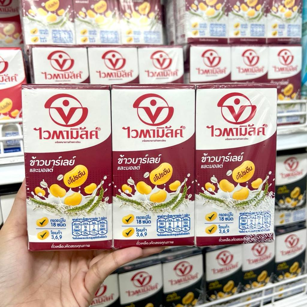 [ส่งฟรี] นมถั่วเหลือง Vitamilk ไวตามิ้ลค์ UHT ขนาด 300 มล. 12 กล่อง ...