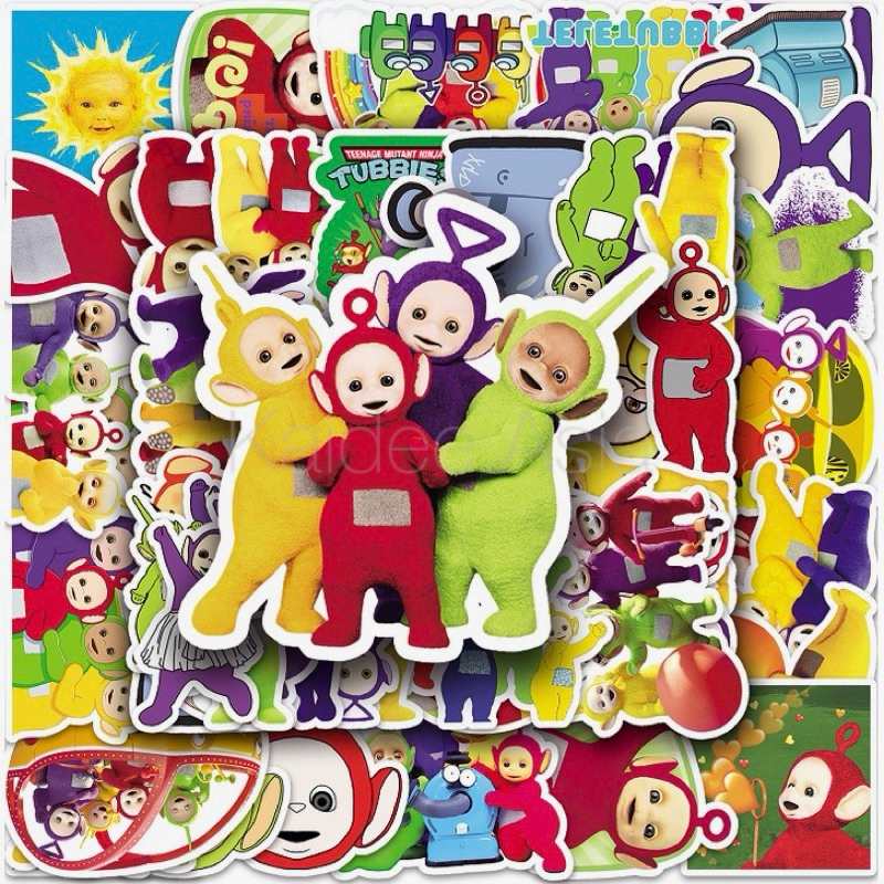 ขายดี Sticker S4 สติกเกอร์ ลาย Teletubbies กันน้ำ สำหรับตกแต่ง งาน DIY ...
