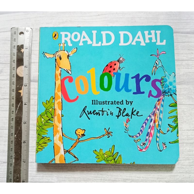 Roald Dahl Colours English Boardbook บอร์ดบุ๊ค นิทานเด็ก นิทานภาพ ...