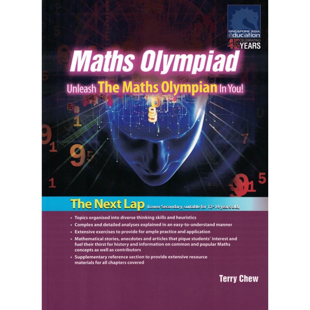 Maths Olympiad Unleash The Maths Olympian In You! : The Next Lap (Lower ...