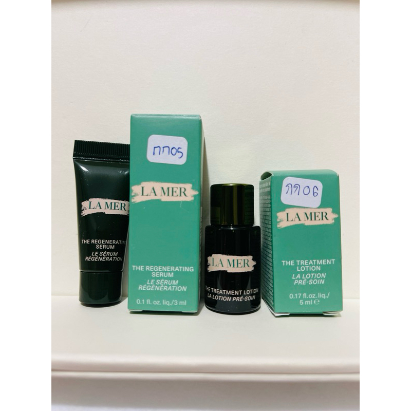 Lamer#ชุดSetทดลองบำรุงหน้า#Lamer The Regenerating Serum(3ml)+The ...