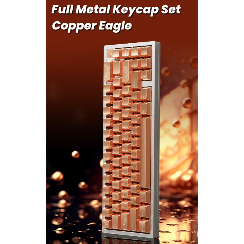 Full Metal Keycaps Copper Eagle | Shopee Thailand