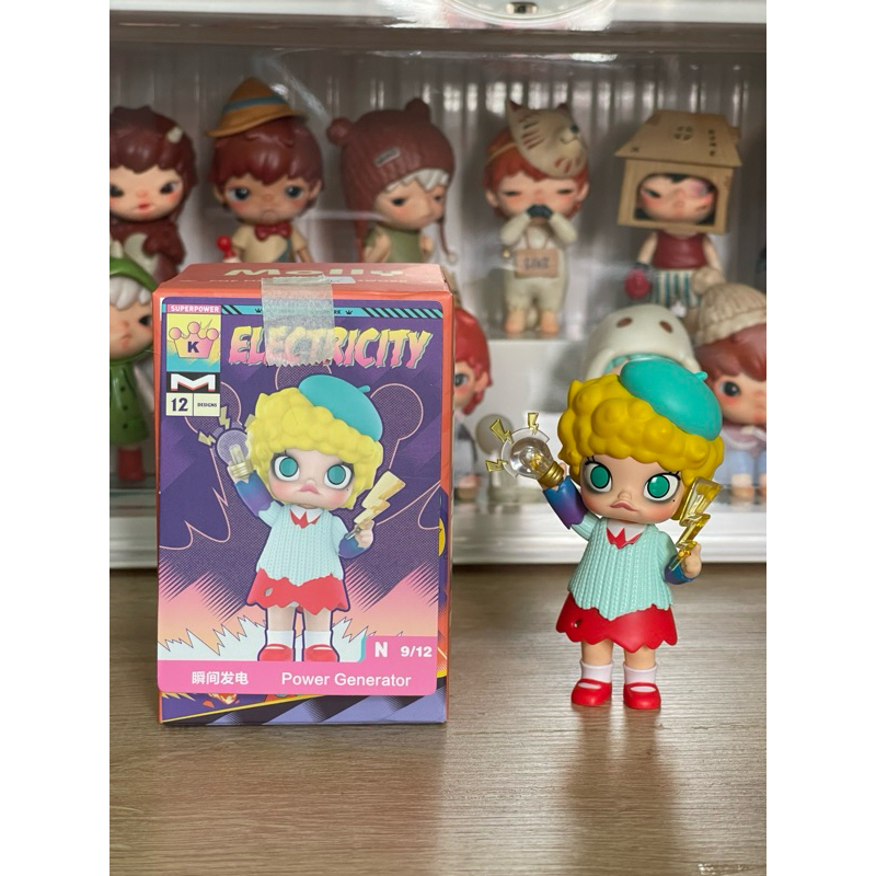 Molly superpower ฟิกเกอร์จาก Popmart พร้อมส่ง แบบเลือกตัว เช็คการ์ด ...