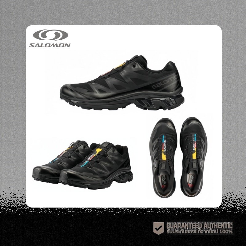 SALOMON XT-6 Pure black （ของแท้ 100 %） | Shopee Thailand
