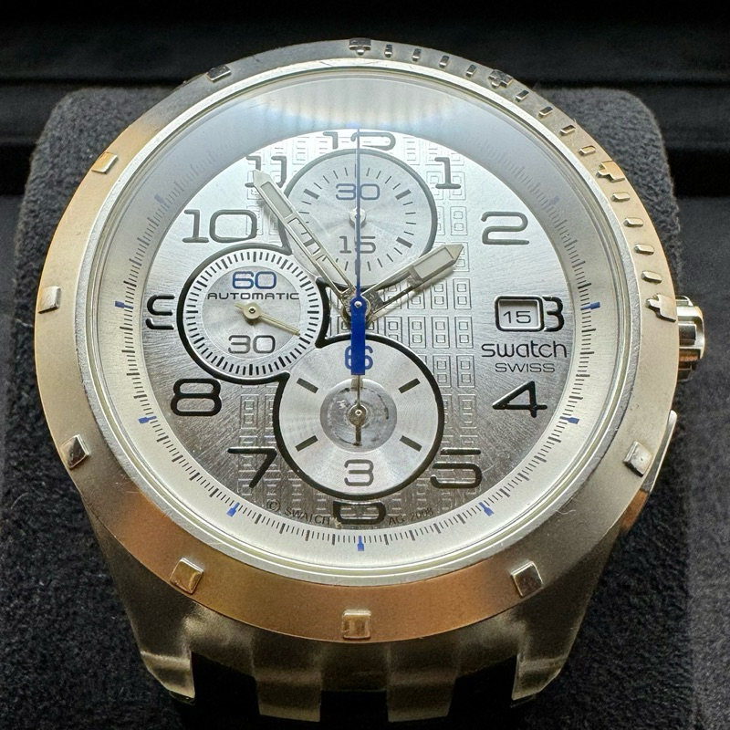 Swatch Automatic Chronograph Swiss Made | Shopee Thailand