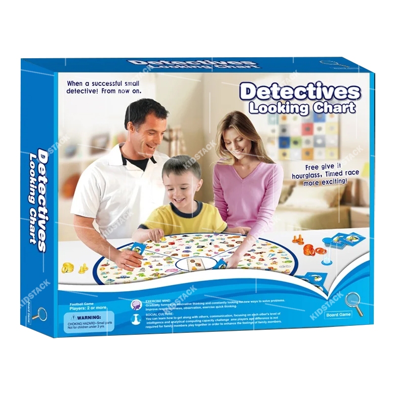 Board Game Detectives Looking Chart | 2 Players or more | 3+ Ages ...