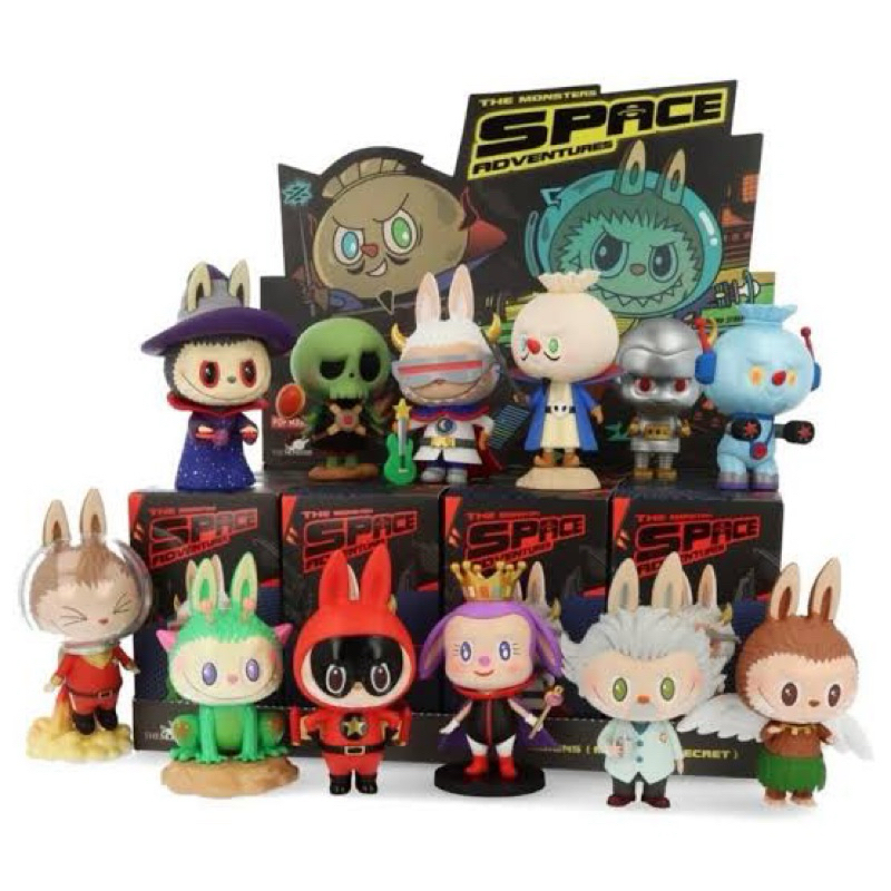 Labubu The Monster Adventure Galaxy ของแท้100% มี12 สุ่ม พร้อมส่งจากก ...