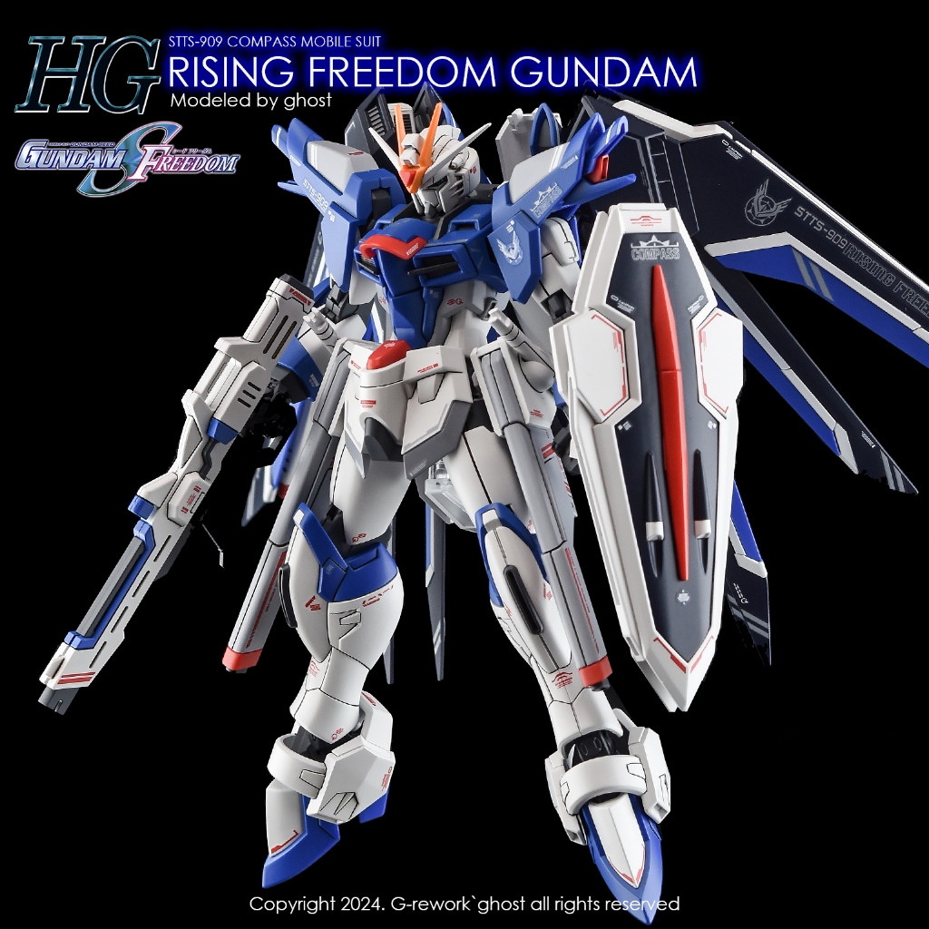 Water Decal [HG] [SEED] RISING FREEDOM GUNDAM ของแท้จาก G-Rework ...