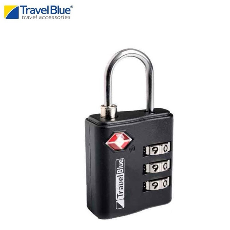 Travel Blue TSA COMBINATION LOCK (twin pack) | Shopee Thailand