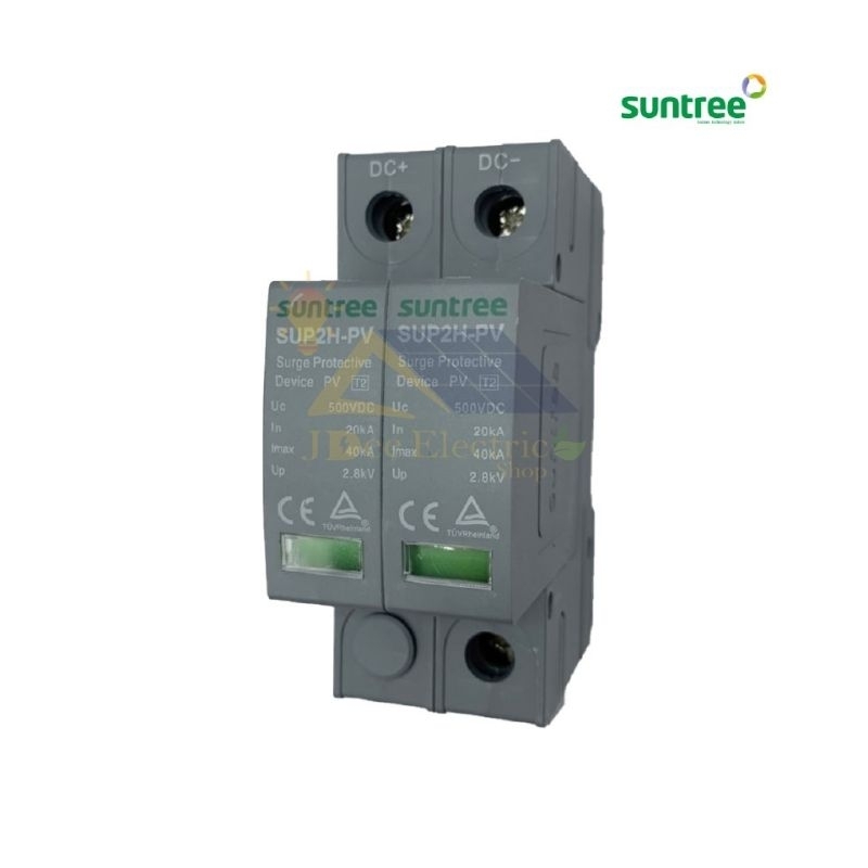Suntree กันฟ้าผ่า DC รุ่น SUP2H-PV DC SPD 800V 2P 20-40KA กันฟ้าผ่า อุปกรณ์ป้องกันฟ้าผ่า ...