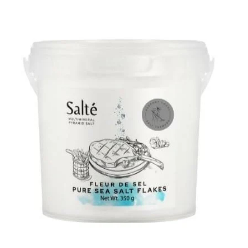 ซัลเต้ ดอกเกลือทะเลบริสุทธิ์ 350 กรัม - Pure Sea Salt Flakes 350g Salte ...