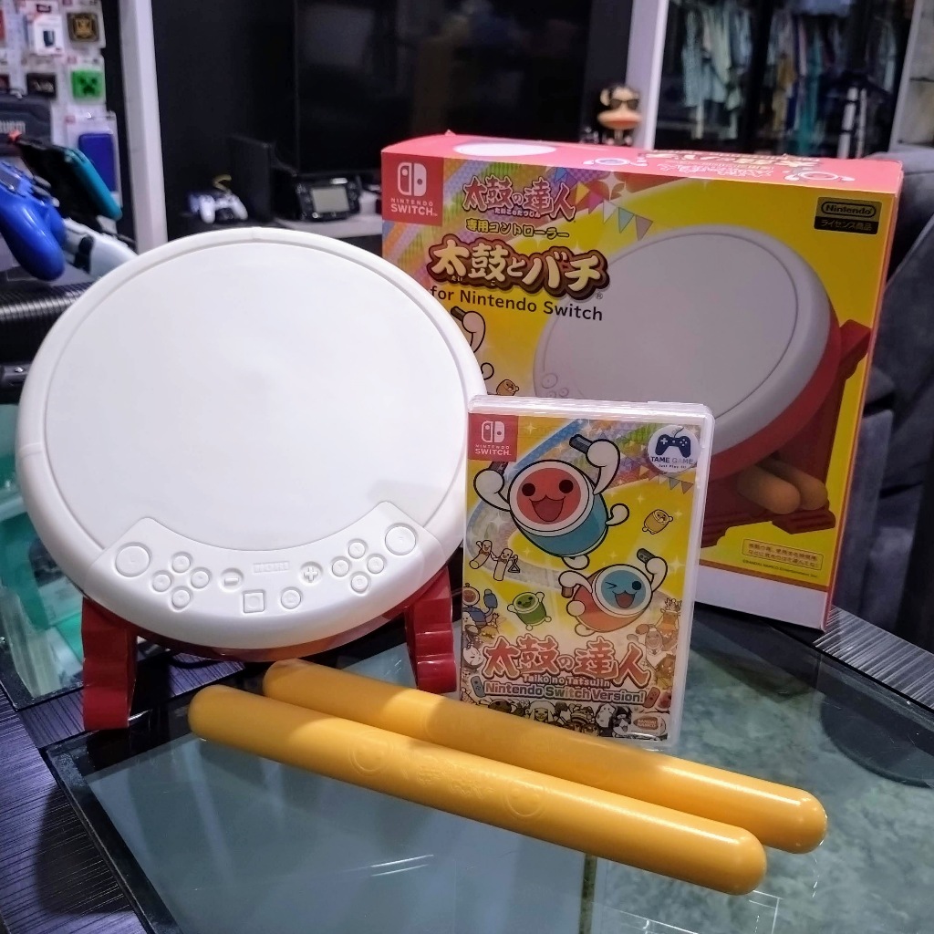 (ภาษาอังกฤษ) มือ2 Taiko no Tatsujin Nintendo Switch Version! กลอง Taiko ...
