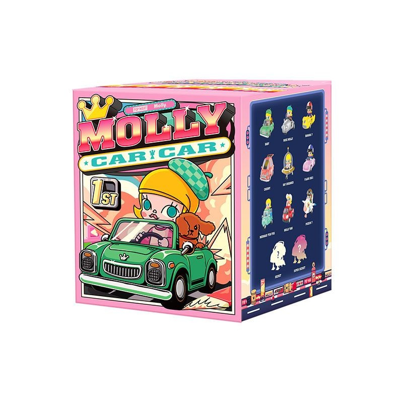 กล่องจุ่ม พร้อมส่ง จากไทย Popmart Bubble Matt MOLLY Magic Kaka Series ...