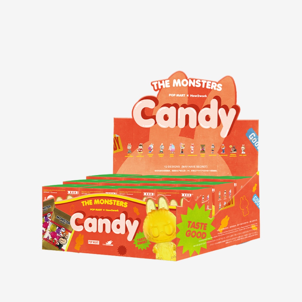 POPMART ของแท้ - The Monsters Candy Series Box ( Labubu ) | Shopee Thailand