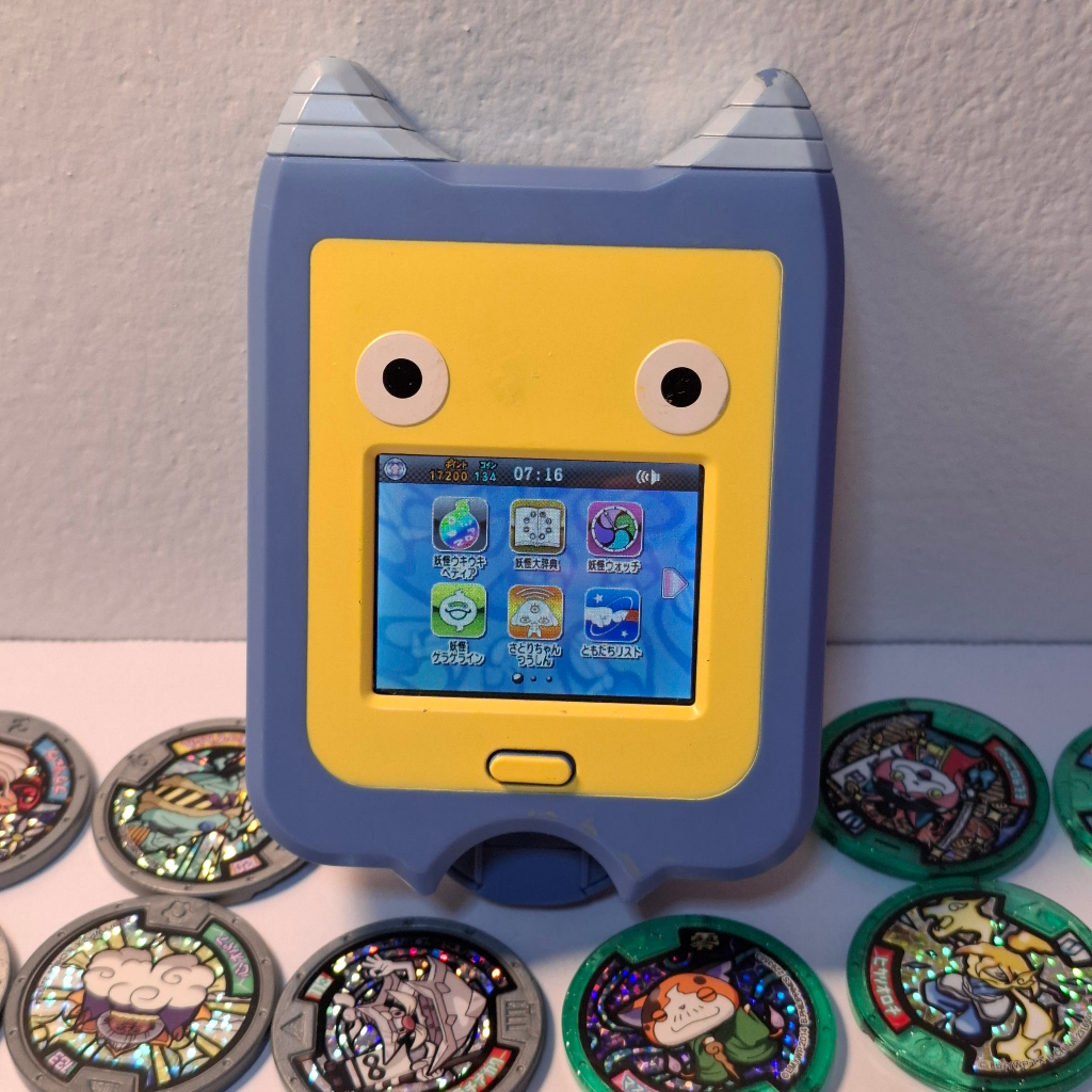 โยไควอช DX Yokai watch pad s โยไควอชจอทัสกรีน จอสี แถมเหรียญสุ่ม 20 ...