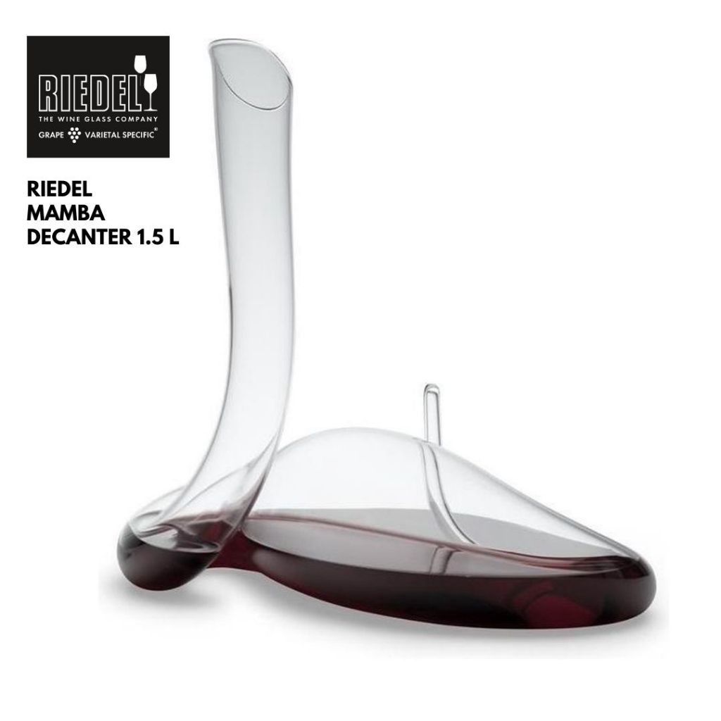 RIEDEL CRYSTAL WINE DECANTER ฺMAMBA1.5L - เหยือกพักไวน์คริสตัล แฮนด์เมด ...