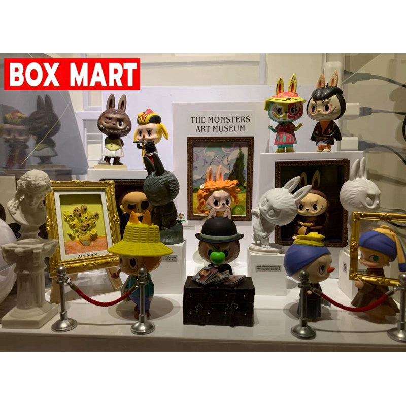 กล่องlabubuพร้อมdisplay labubu art museum | Shopee Thailand