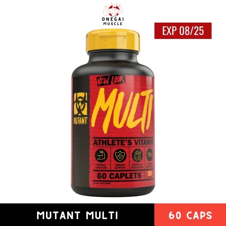 Mutant Core Series Multi - 60 Caplets, Mutant Multi | Shopee Thailand