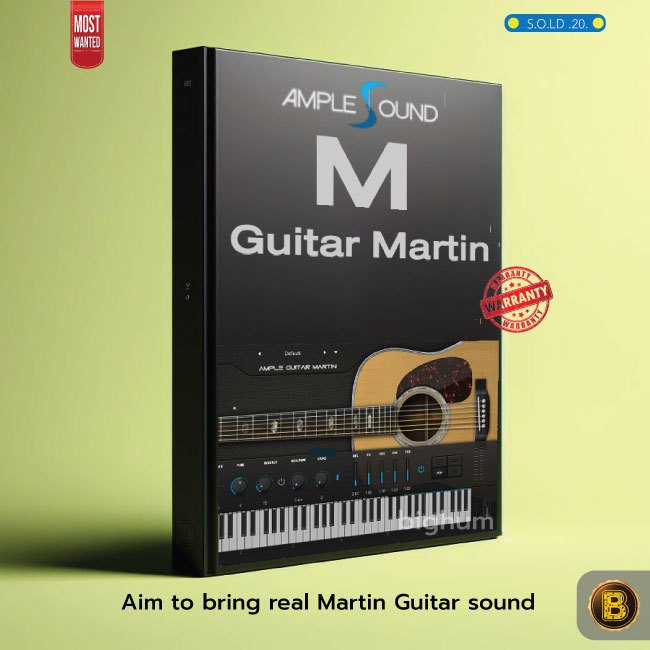 Ample Sound Guitar M v3.6 | Vst Software Windows / mac | Shopee Thailand