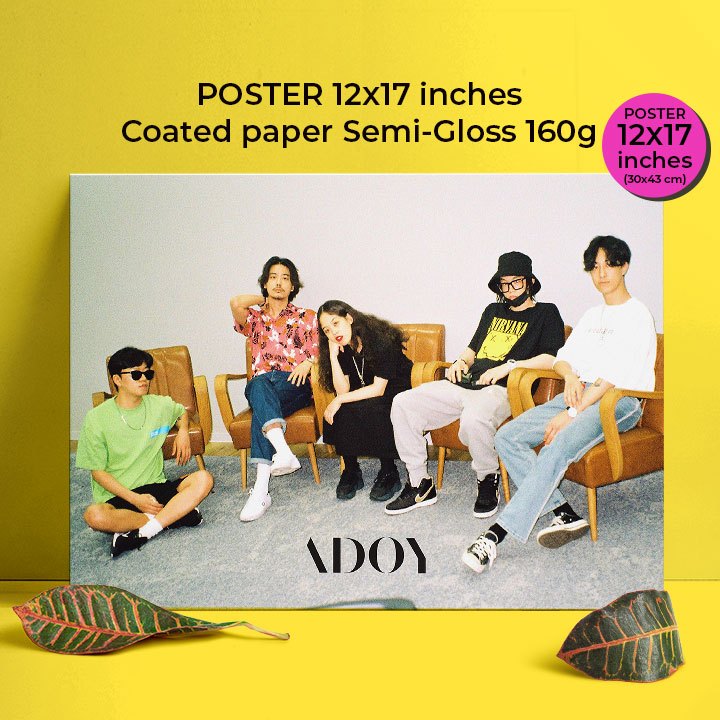 ADOY Poster Tour & Live Concert 12x17 inch โปสเตอร์ทัวร์ อะดอย วงซิน ...