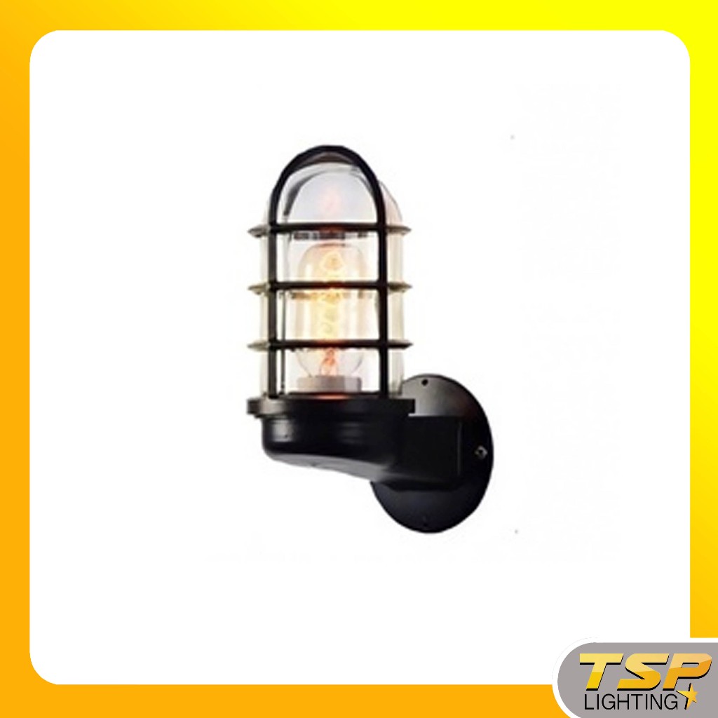 TSP Lighting │ โคมไฟติดผนังกรงนกอลูมิเนียม ขั้ว E27 | Shopee Thailand