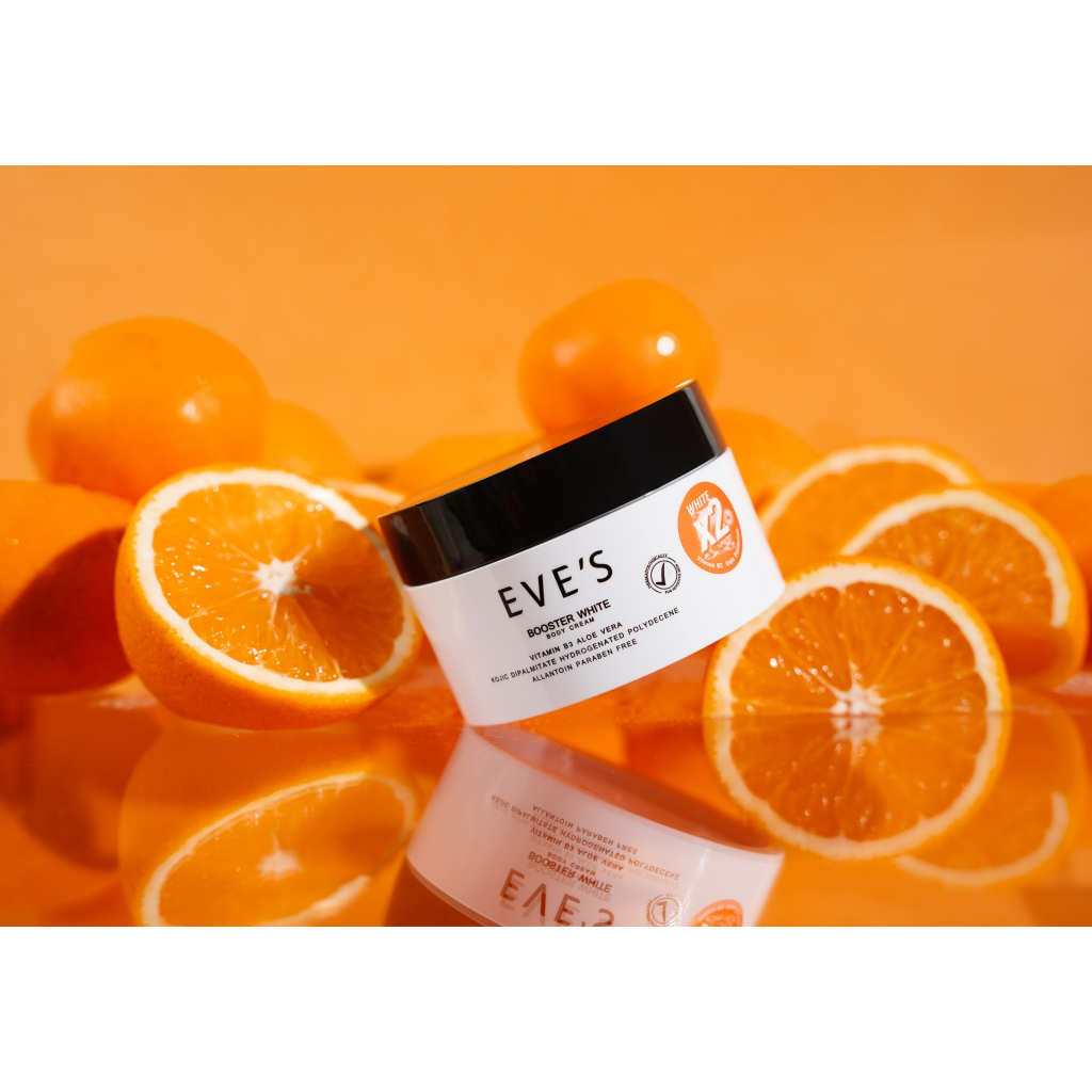 บูสเตอร์ส้มอีฟส์ บูสเตอร์ ไวท์ บอดี้ ครีม (ขาว X2) Eve's | Shopee Thailand