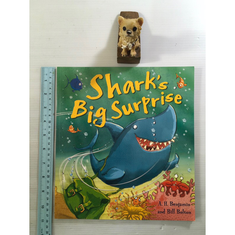 Shark’s Big Surprise By A.H.Benjamin หนังสือภาษาอังกฤษ (มือสองปกอ่อน ...