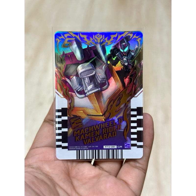 (พร้อมส่ง) Ride Chemy Trading Card - รวมการ์ดระดับ GR คาเมนไรเดอร์ก็อต ...