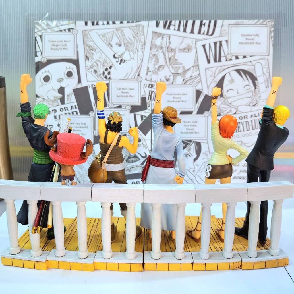 [lot jp] One Piece Figure Dramatic Showcase Alabasta ครบ6ตัว ของแท้ มือ ...