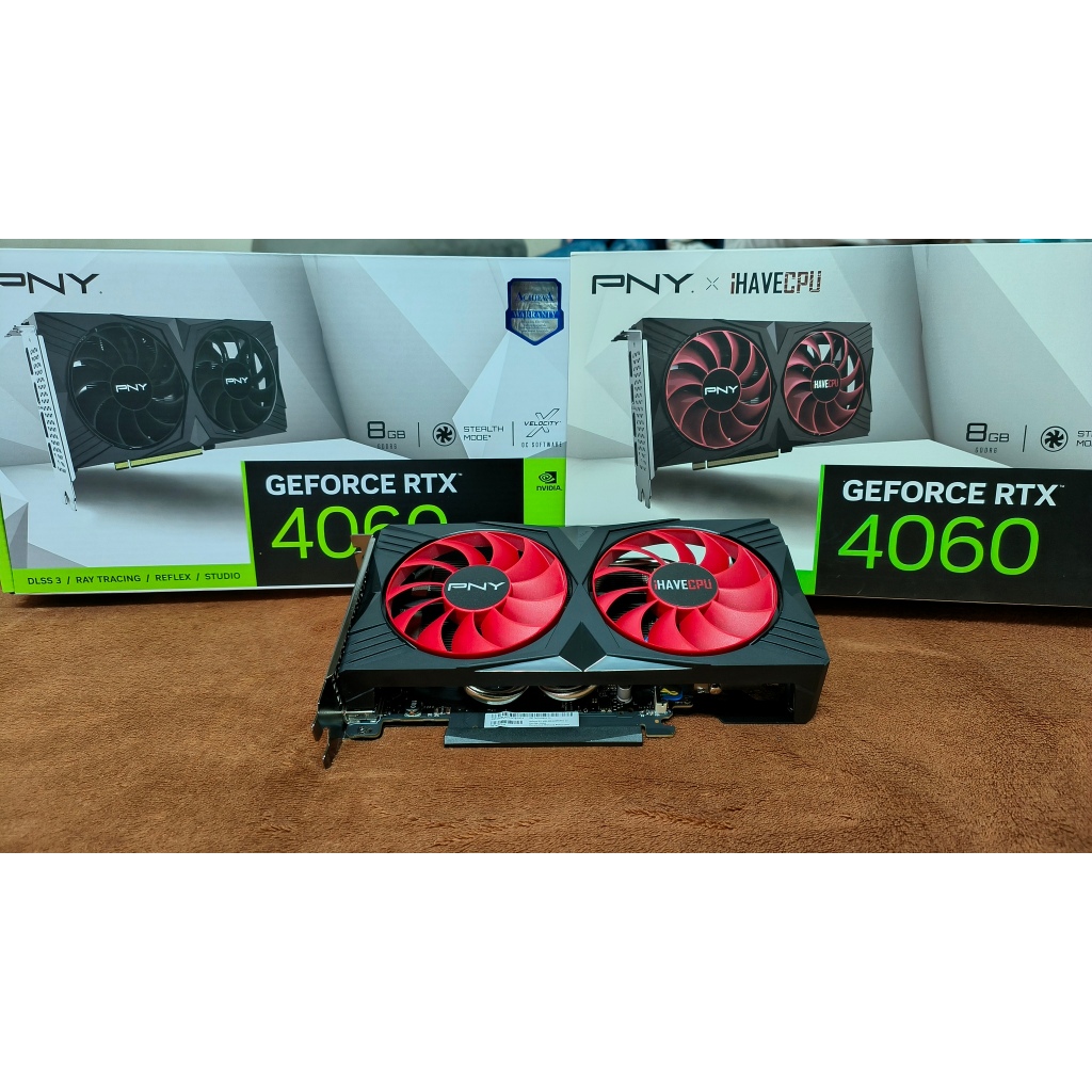 RTX 4060 PNY VERTO DUAL FAN | Shopee Thailand