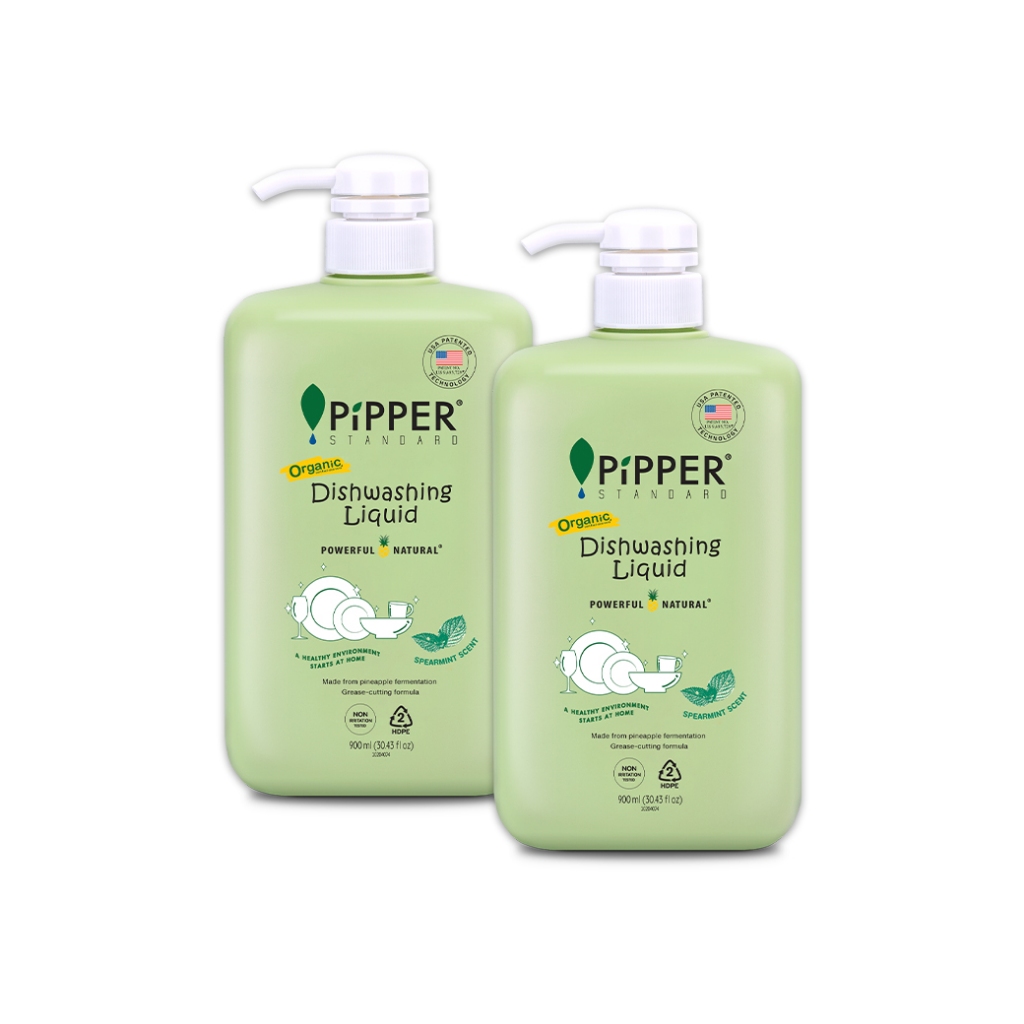 PiPPER STANDARD ผลิตภัณฑ์ล้างจานธรรมชาติกลิ่นกลิ่นสเปียร์มินต์ 900 มล. ...