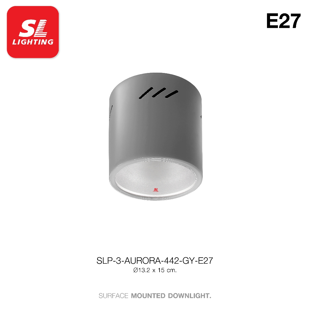 SL LIGHTING | Surface Mounted Downlight โคมไฟติดดาวน์ไลท์ติดลอย ขั้ว ...