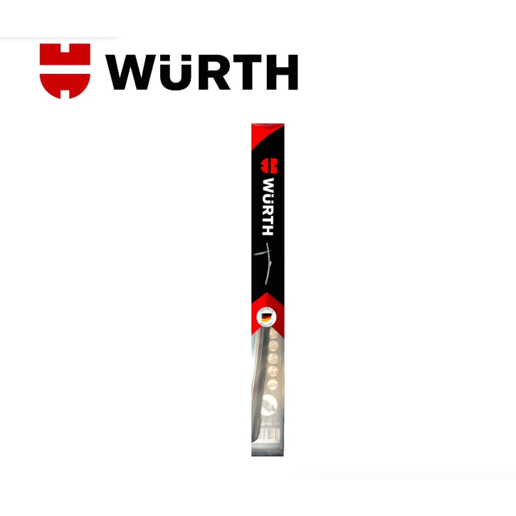 ใบปัดน้ำฝนซิลิโคน Wurth รุ่น Double Blade ระบบยางคู่ | Shopee Thailand