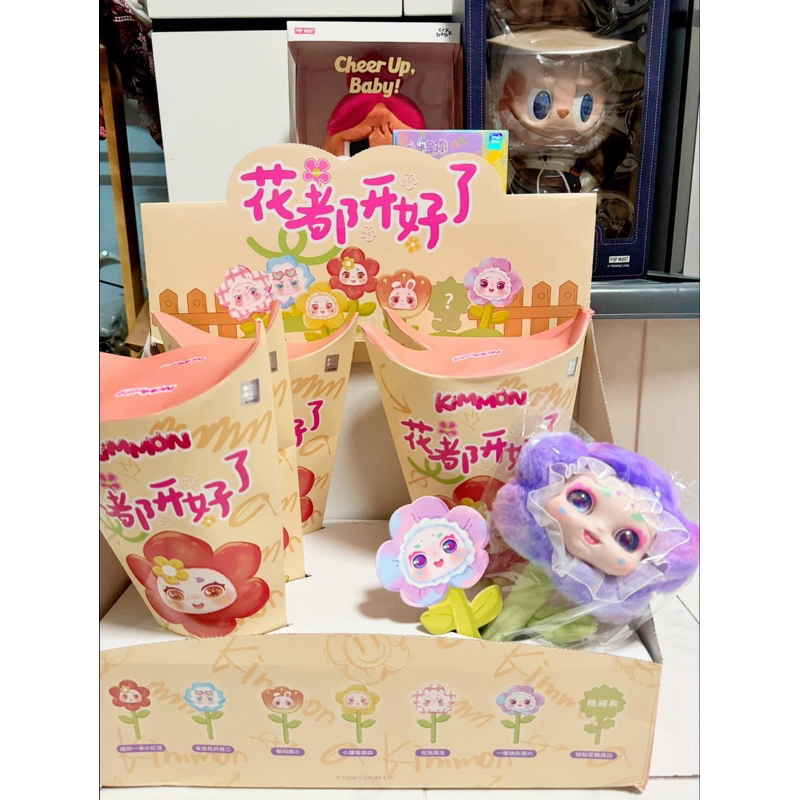 พร้อมส่งที่ไทย kimmon flower kimmon ดอกไม้ แบบเช็คการ์ดไม่แกะซอง ...